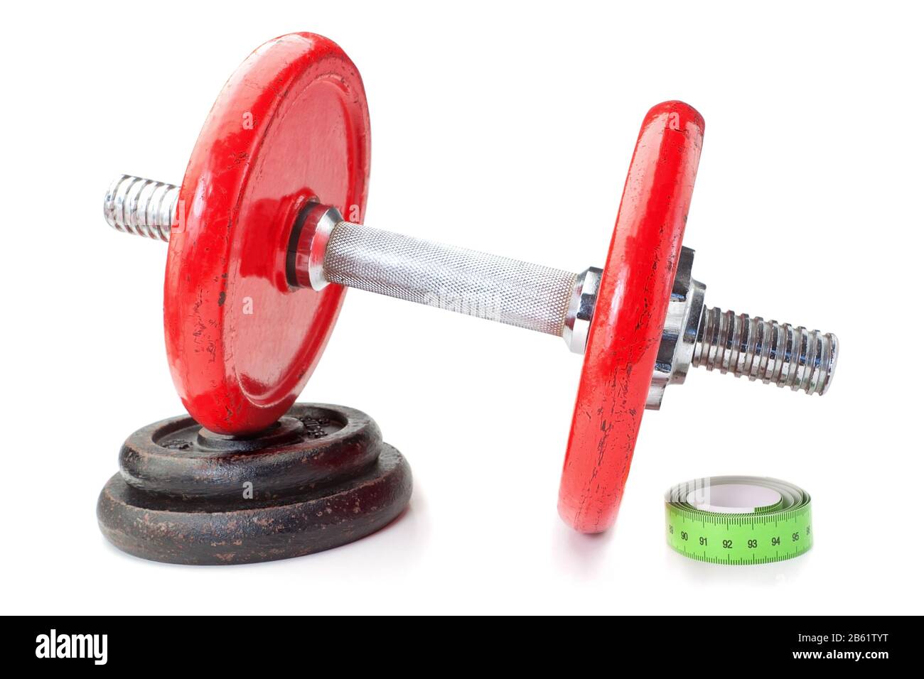 Dumbbell disk hi-res stock photography and images - Alamy
