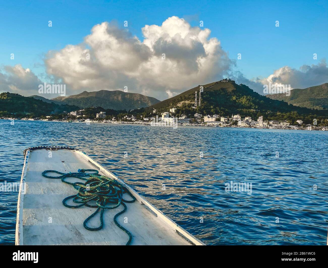 Paraw boat in Coron island in Palawan, Philippines Stock Photo - Alamy