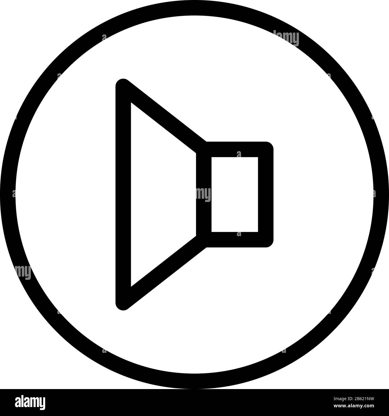 Sound icon vector. Speaker icon vector. Loudspeaker icon vector. volume ...