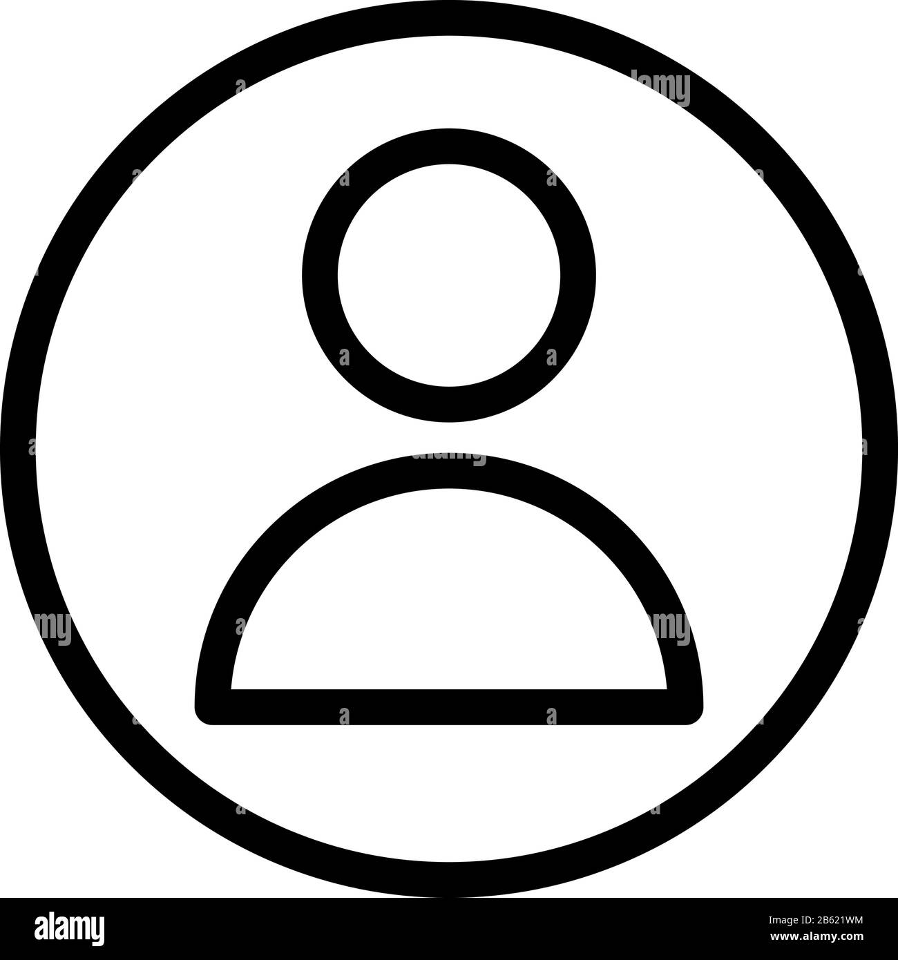 Human icon, design inspiration vector template for interface and any ...