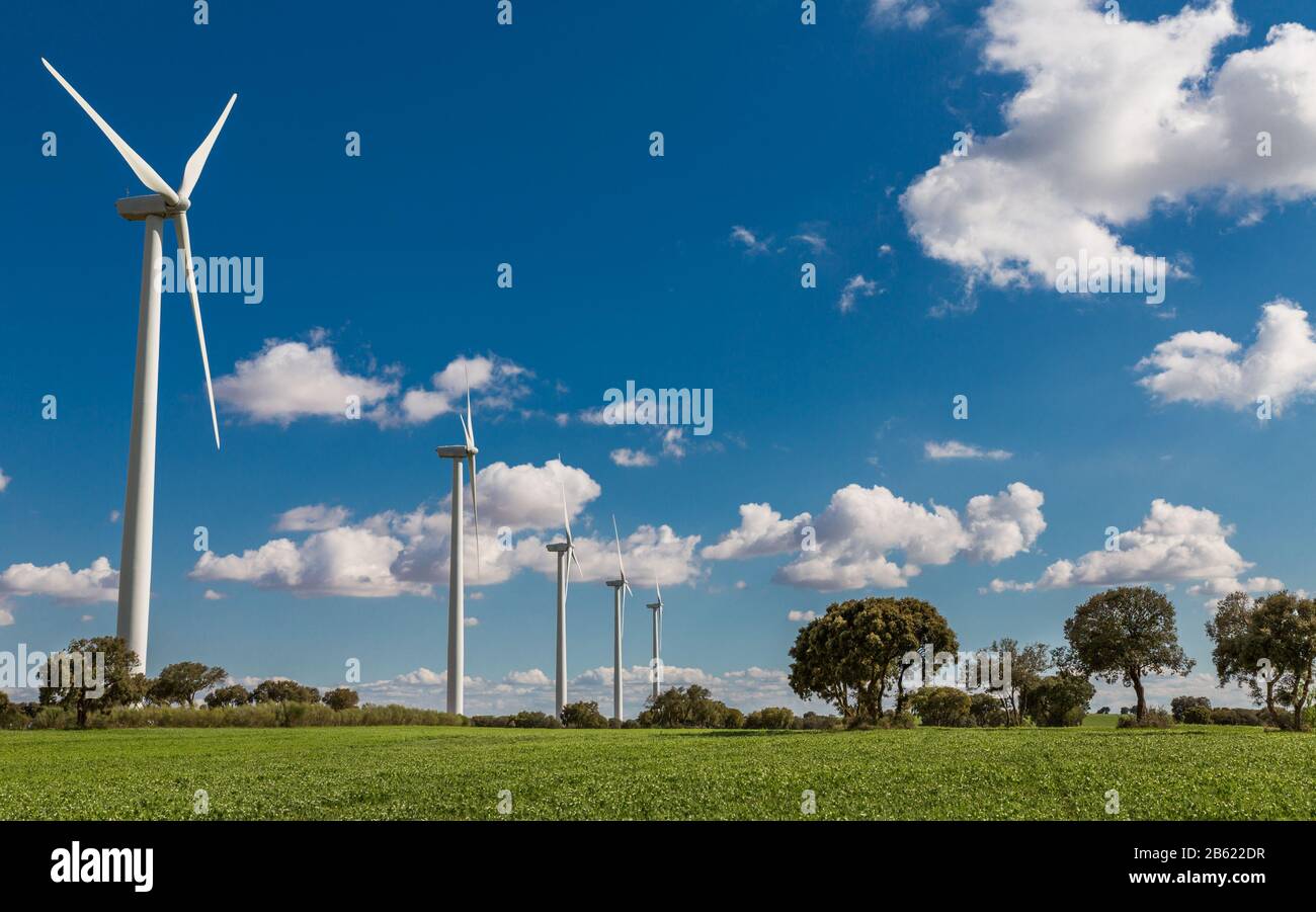 Windmill array hi-res stock photography and images - Alamy