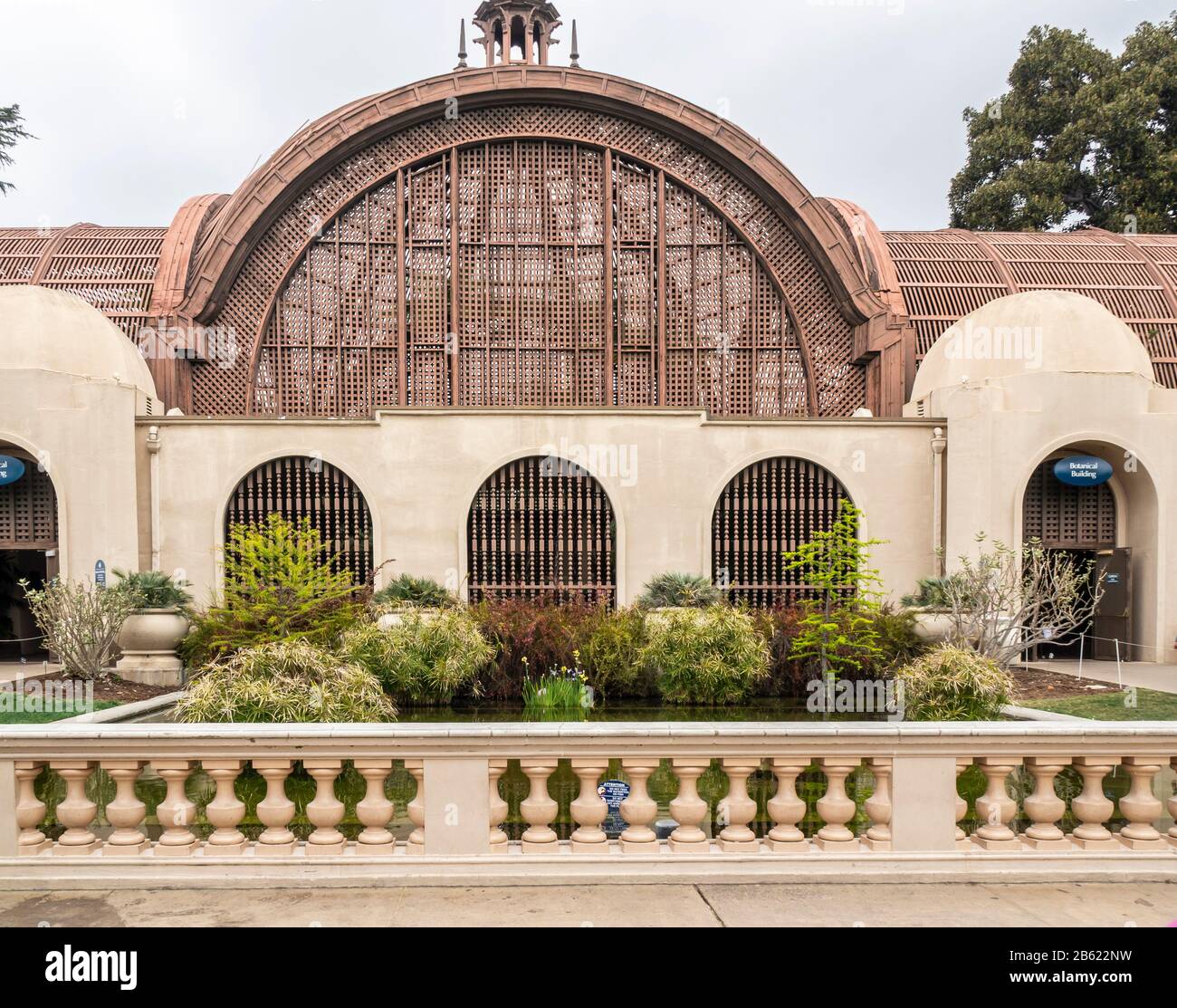 The Botanical Building, Balboa Park, San Diego, California, USA. Built ...