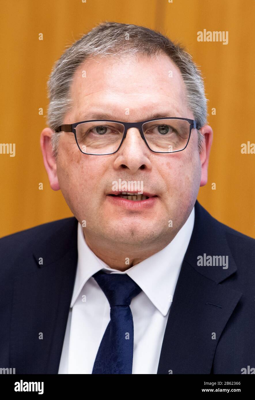 Berlin, Germany. 09th Mar, 2020. Karl Broich, President of the Federal ...