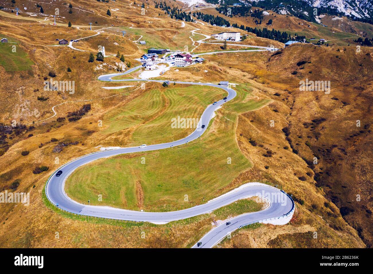 Passo gardena hi-res stock photography and images - Alamy