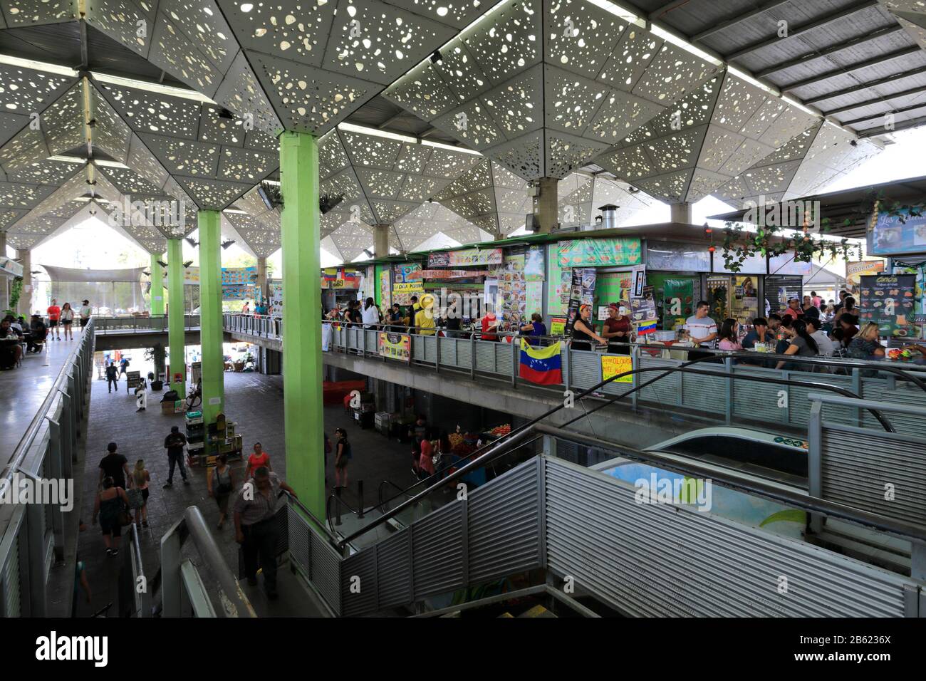 Inside the Molina Market, Region Metropolitana, Santiago City, Chile ...