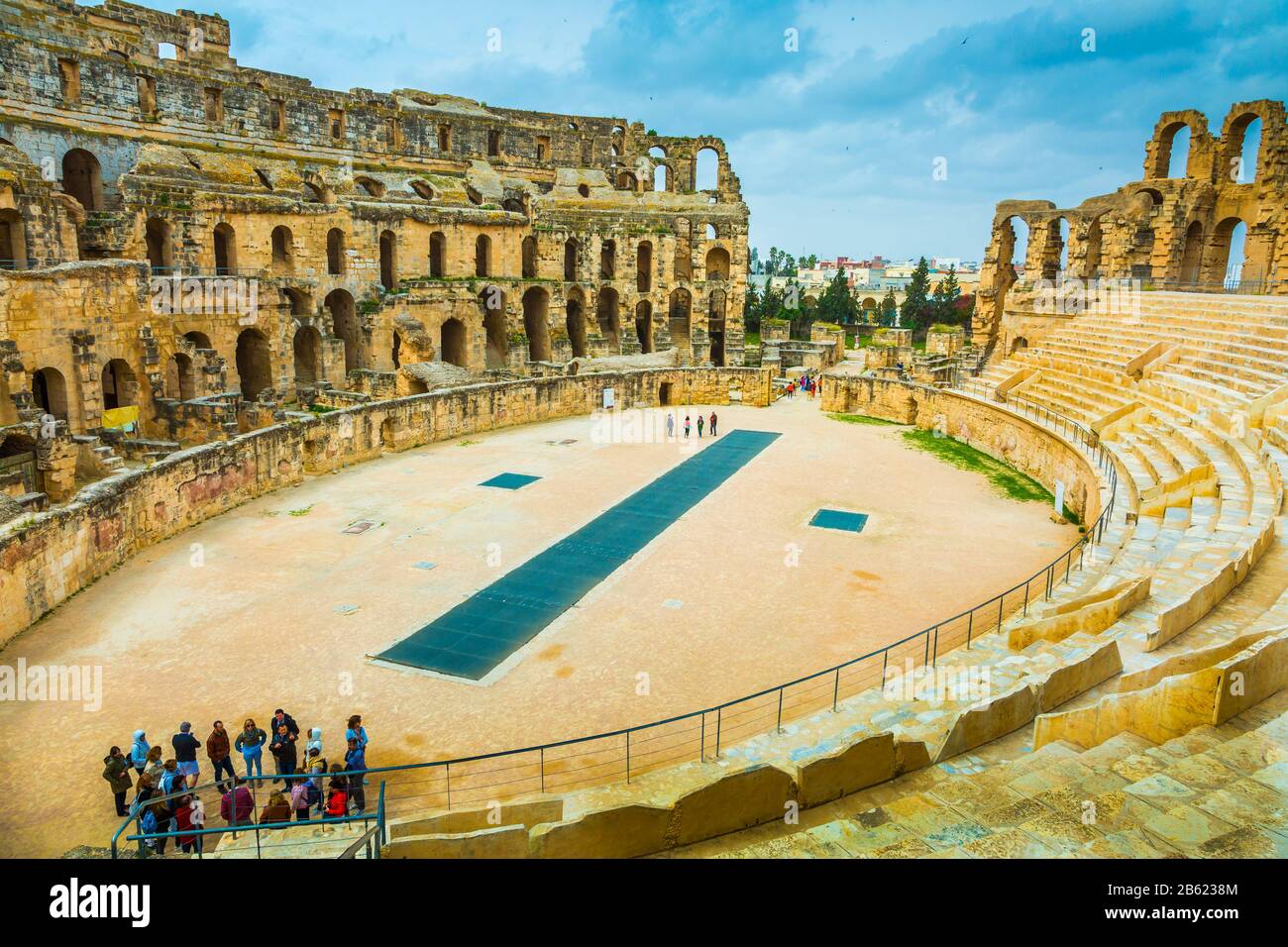Amphitheatre of Roman Empire Stock Photo - Alamy