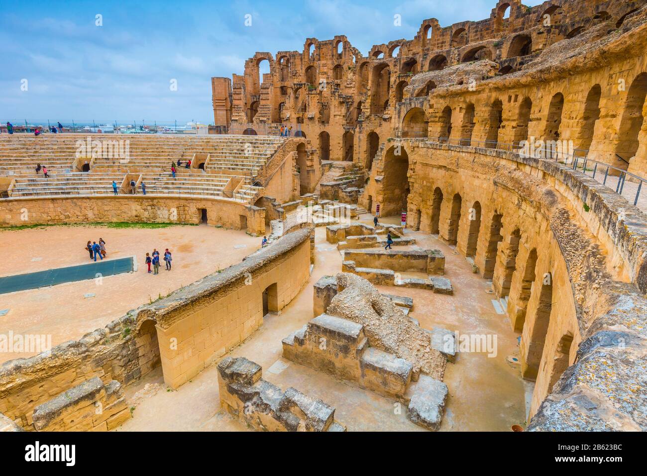 Amphitheatre of Roman Empire Stock Photo - Alamy
