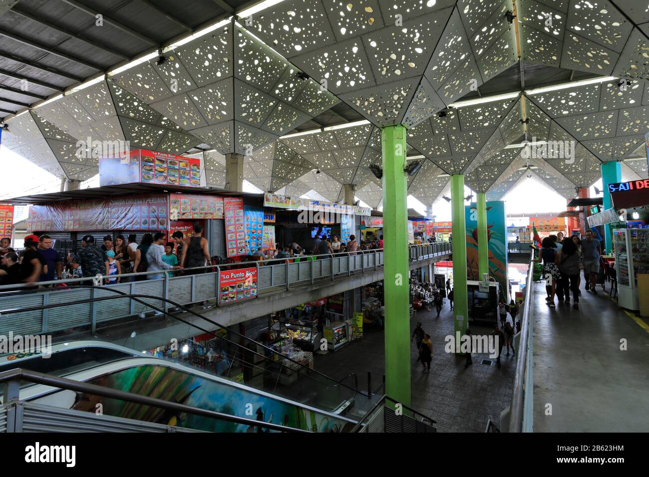 Inside the Molina Market, Region Metropolitana, Santiago City, Chile ...