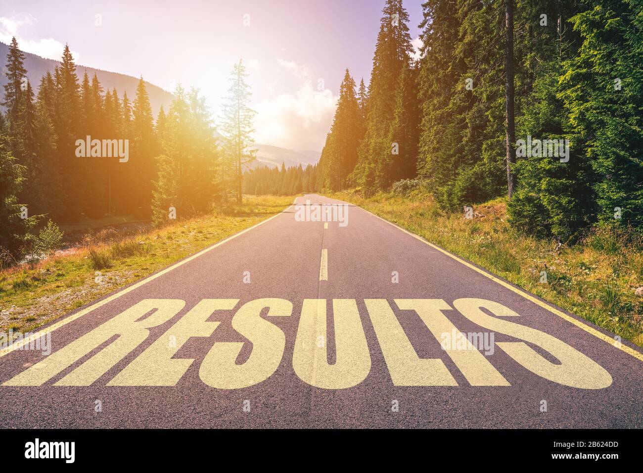 Results word hi-res stock photography and images - Alamy