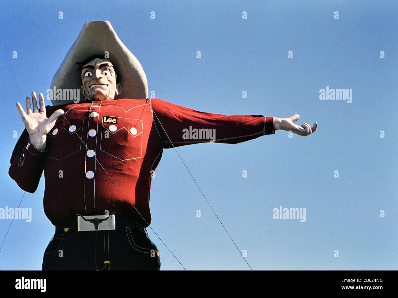 The original "Big Tex" at the Texas State Fair ca. 1954-1956 Stock ...