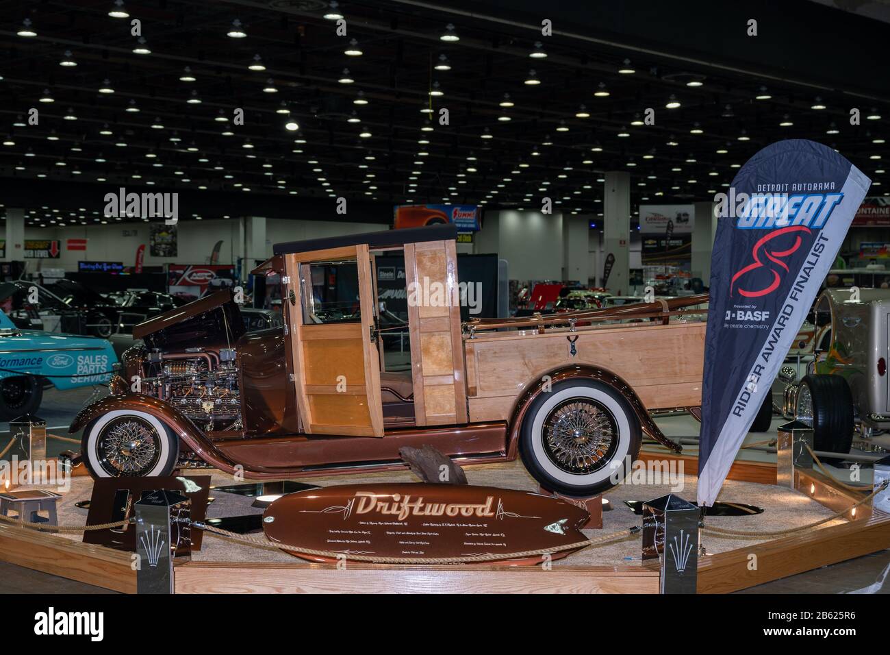 DETROIT, MI/USA - February 29, 2020: A 1929 Ford Model A pickup truck ...