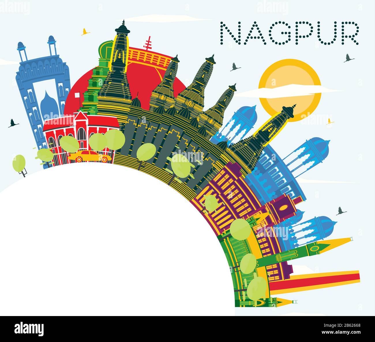 Nagpur Stock Vector Images - Alamy