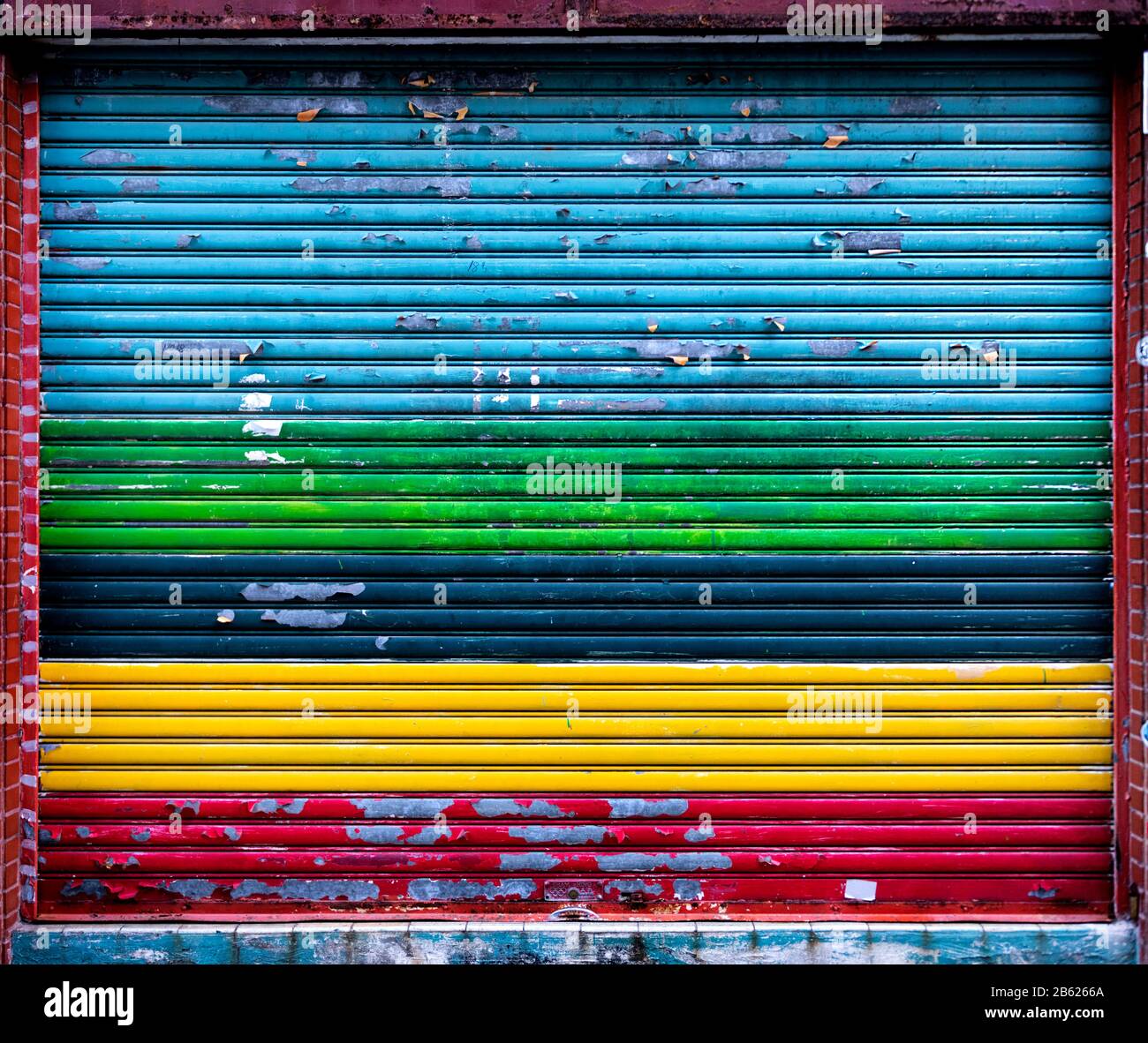 Hong Kong,China:29 Feb,2020. Hong Kong coloured shutters Jayne Russell ...