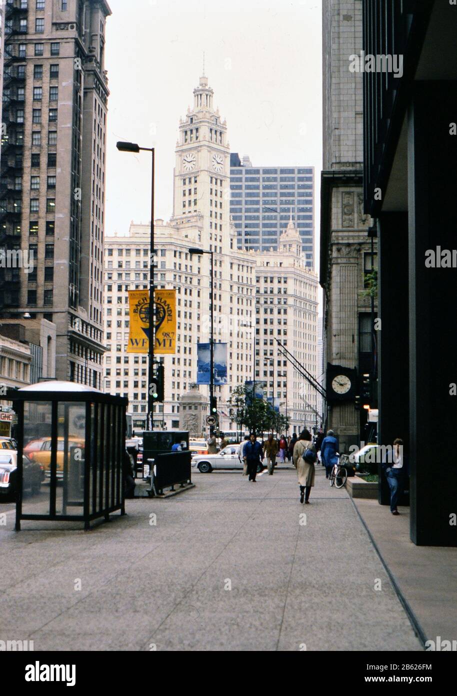 Chicago Streets Background