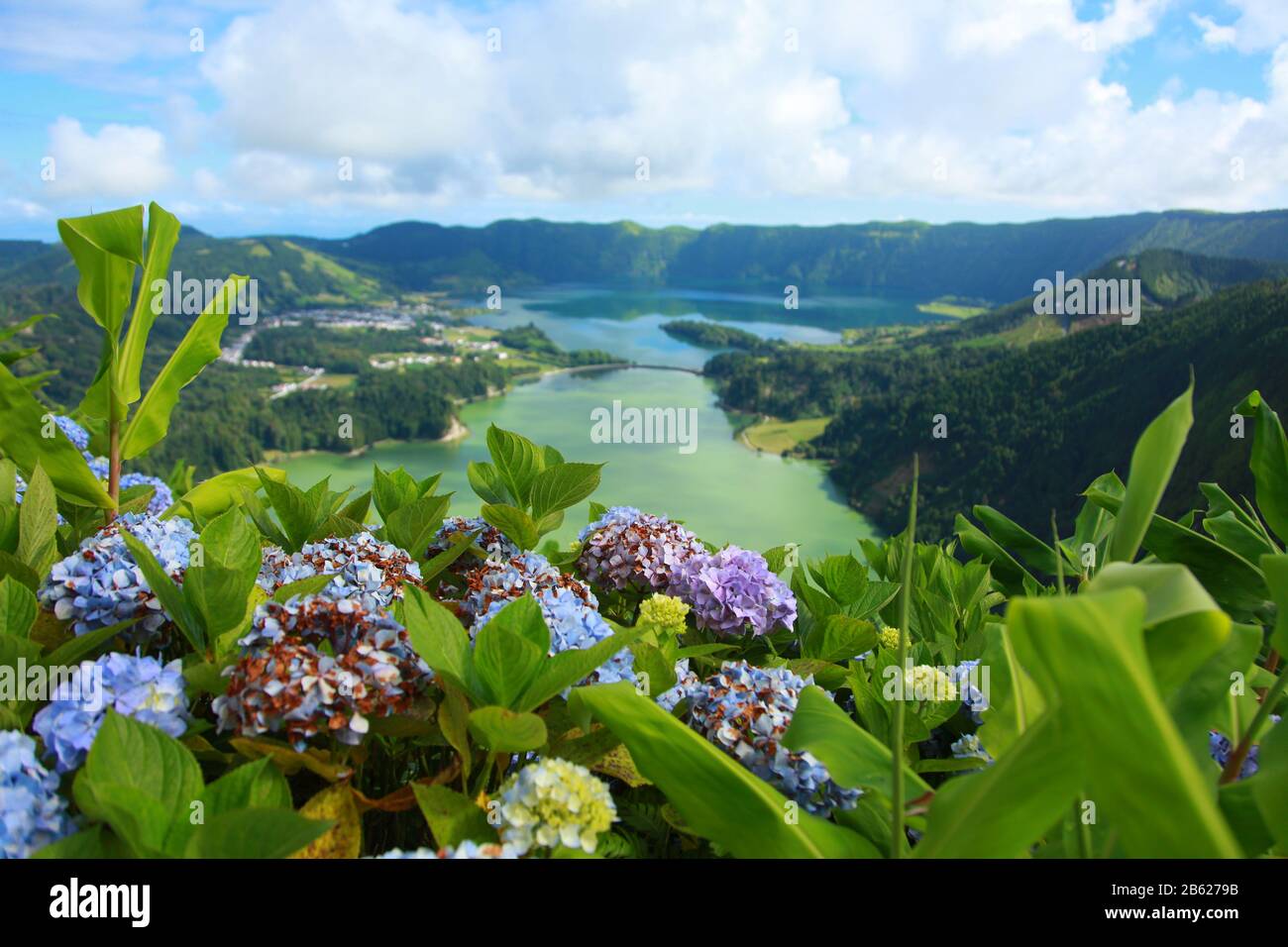 Azores Islands Sete Cidades Sao Miguel Stock Photo - Alamy