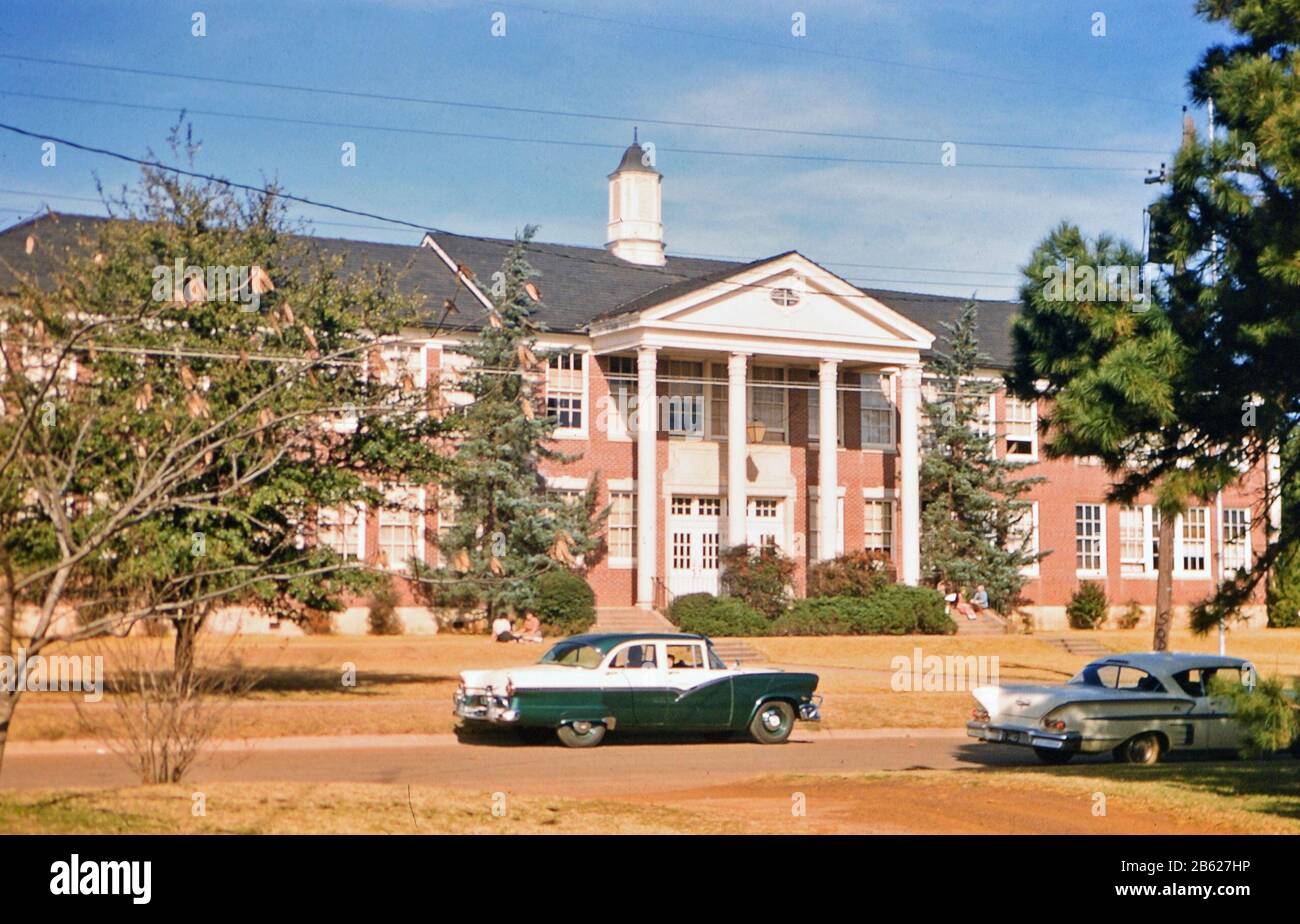 Center high school 1950s hi-res stock photography and images - Alamy