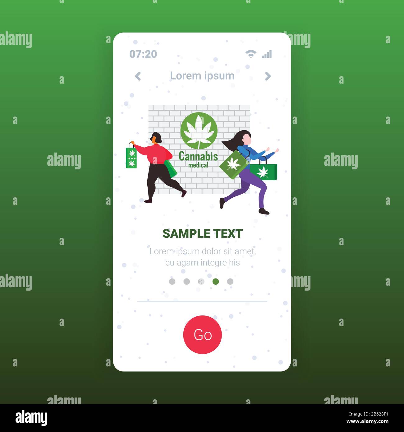 Marijuana retail shop Stock Vector Images - Alamy