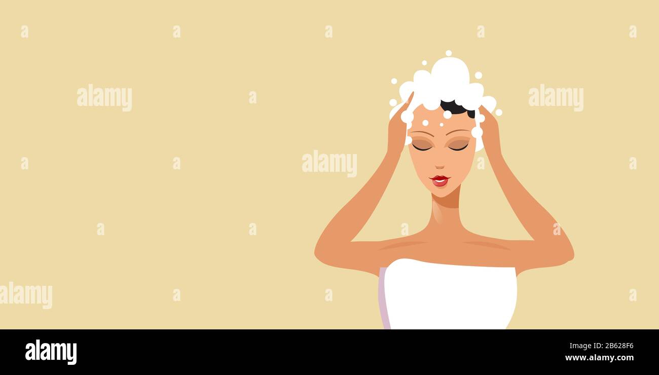 Head And Shoulders Shampoo Stock Vector Images Alamy