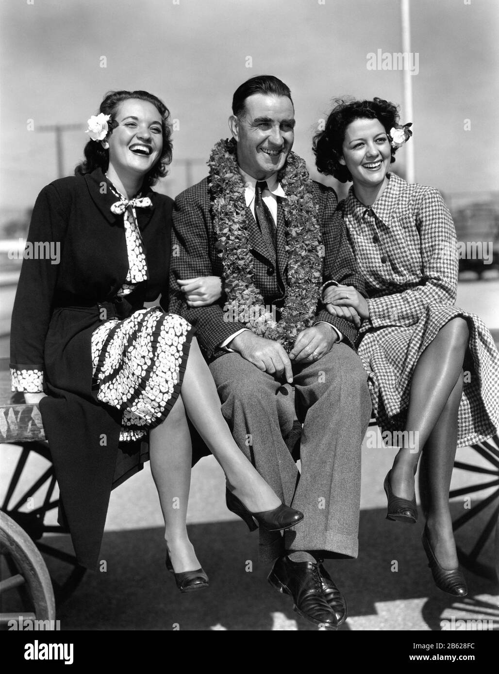 MAMO CLARK Director FRANK LLOYD and MOVITA CASTANEDA on set candid ...