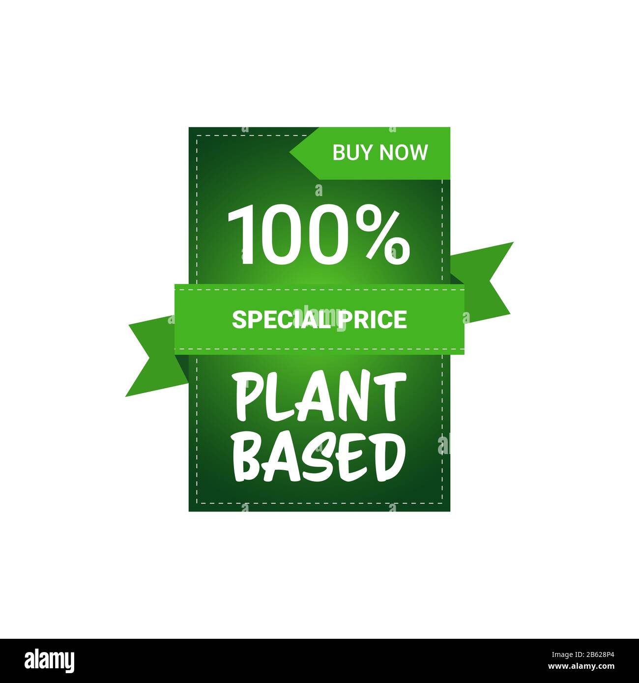 plant based natural product sticker organic healthy vegan market logo ...
