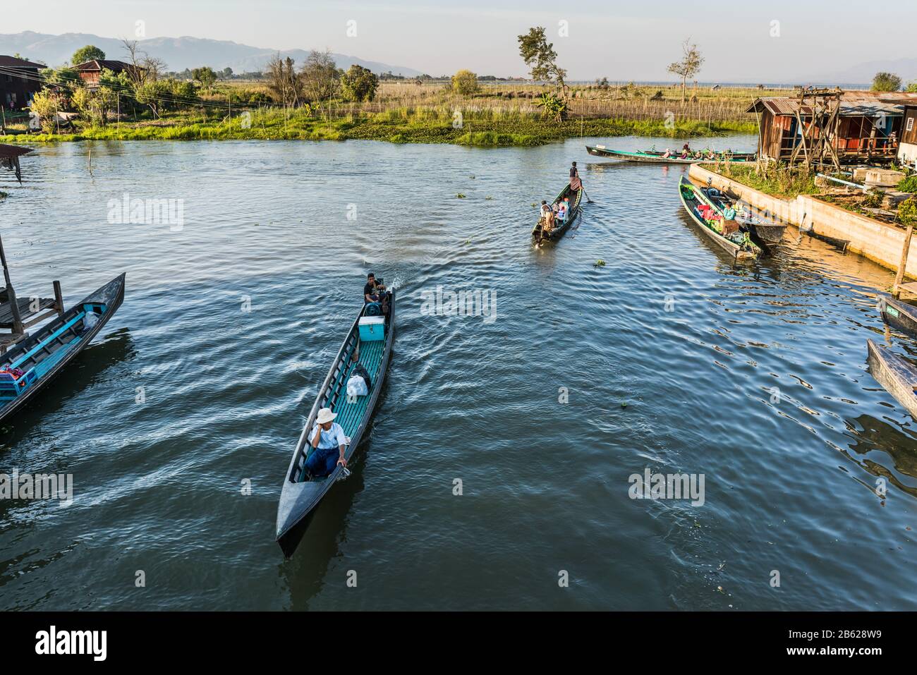 Inle lake, Myanmar, Asia Stock Photo - Alamy