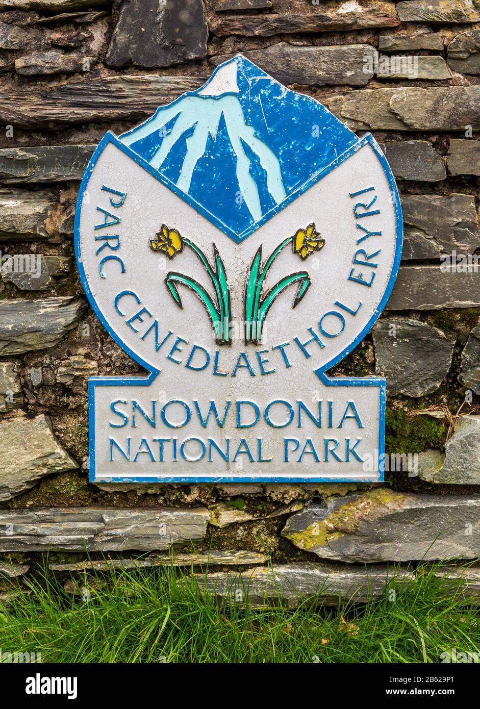 Snowdonia park logo hi-res stock photography and images - Alamy