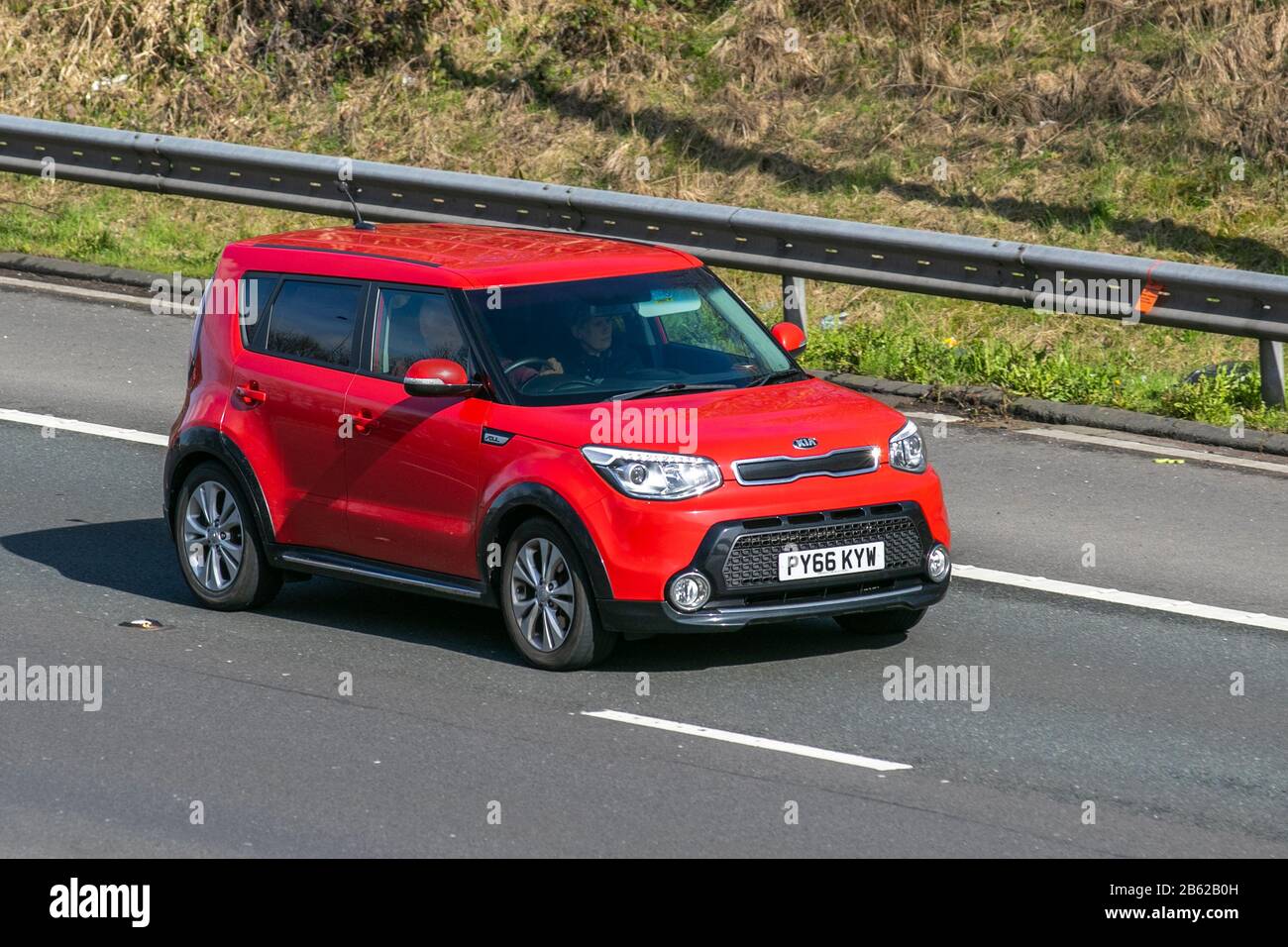 Kia soul red cars hi-res stock photography and images - Alamy