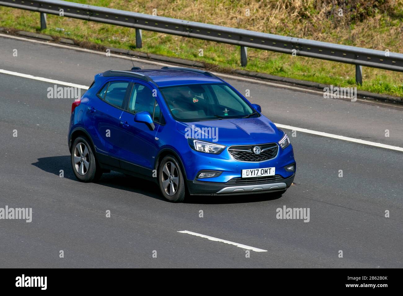 2017 blue Vauxhall Mokka X Active CDTI Ecofl; Vehicular traffic ...