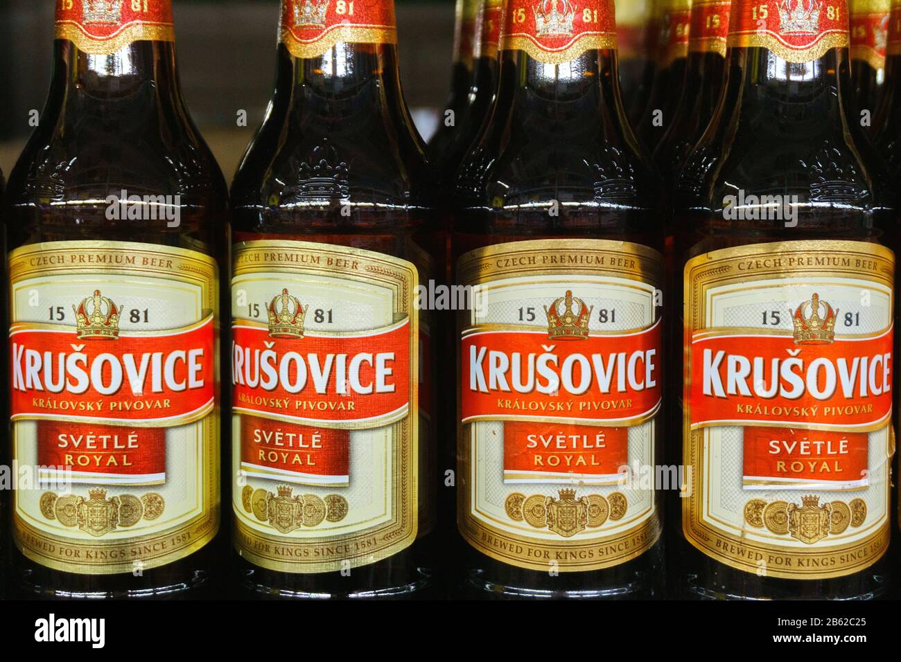 Krusovice logo hi-res stock photography and images - Alamy