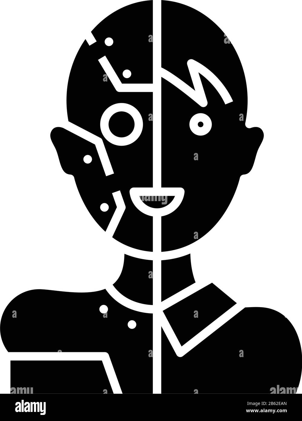 X-ray technology line icon, concept sign, outline vector illustration ...