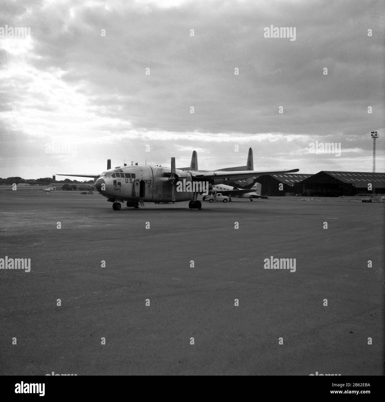 Fairchild c 119 flying boxcar hi-res stock photography and images - Alamy