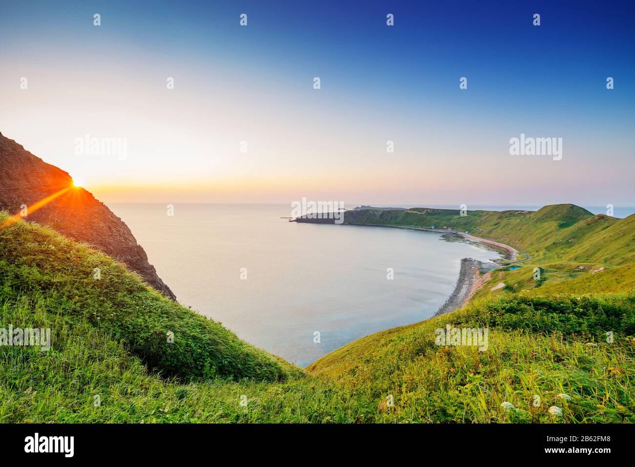 Japan, Hokkaido, Rebun island, coastal scenery Stock Photo - Alamy