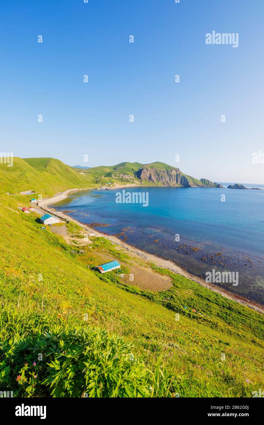 Japan, Hokkaido, Rebun island, coastal scenery Stock Photo - Alamy