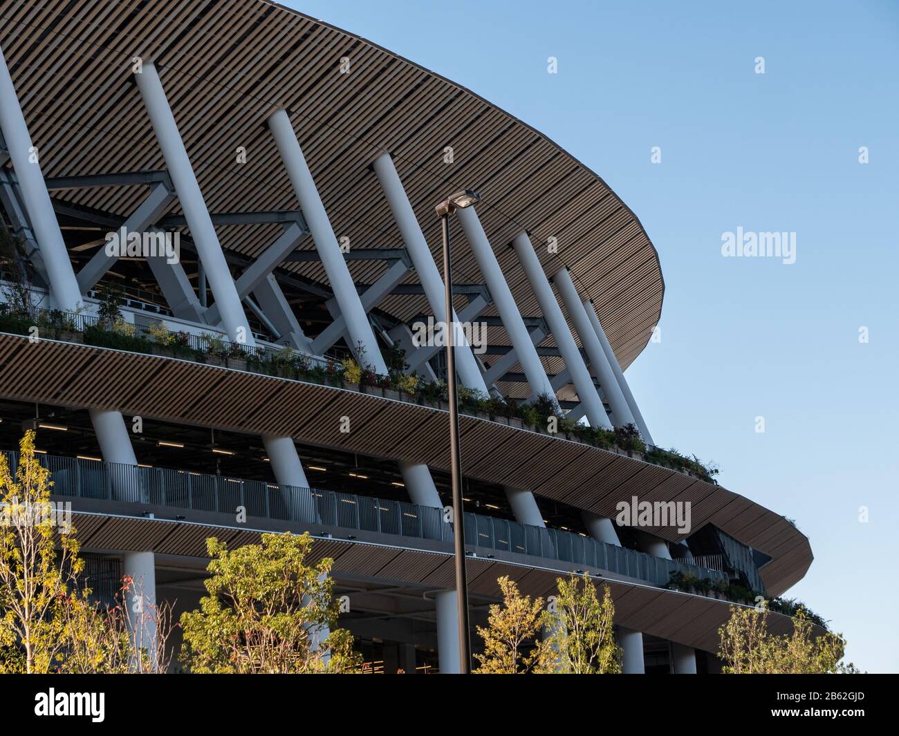 29 11 2019 - Tokyo, Japan: Japan's new national stadium built in ...