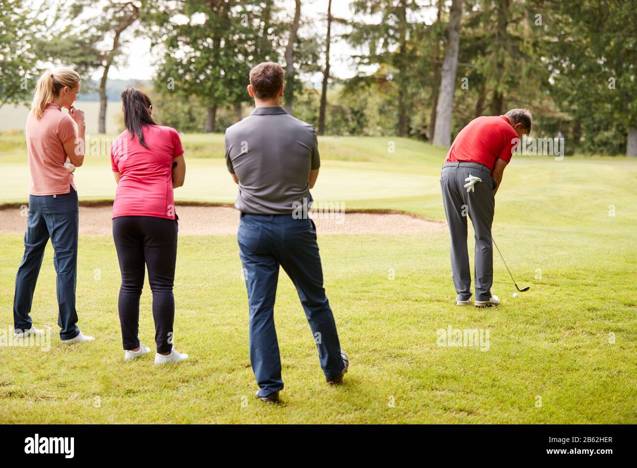 Golf lesson hi-res stock photography and images - Alamy