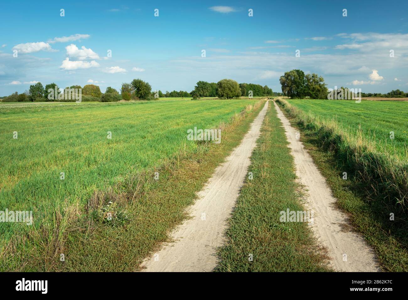 Straight dirt road hi-res stock photography and images - Alamy