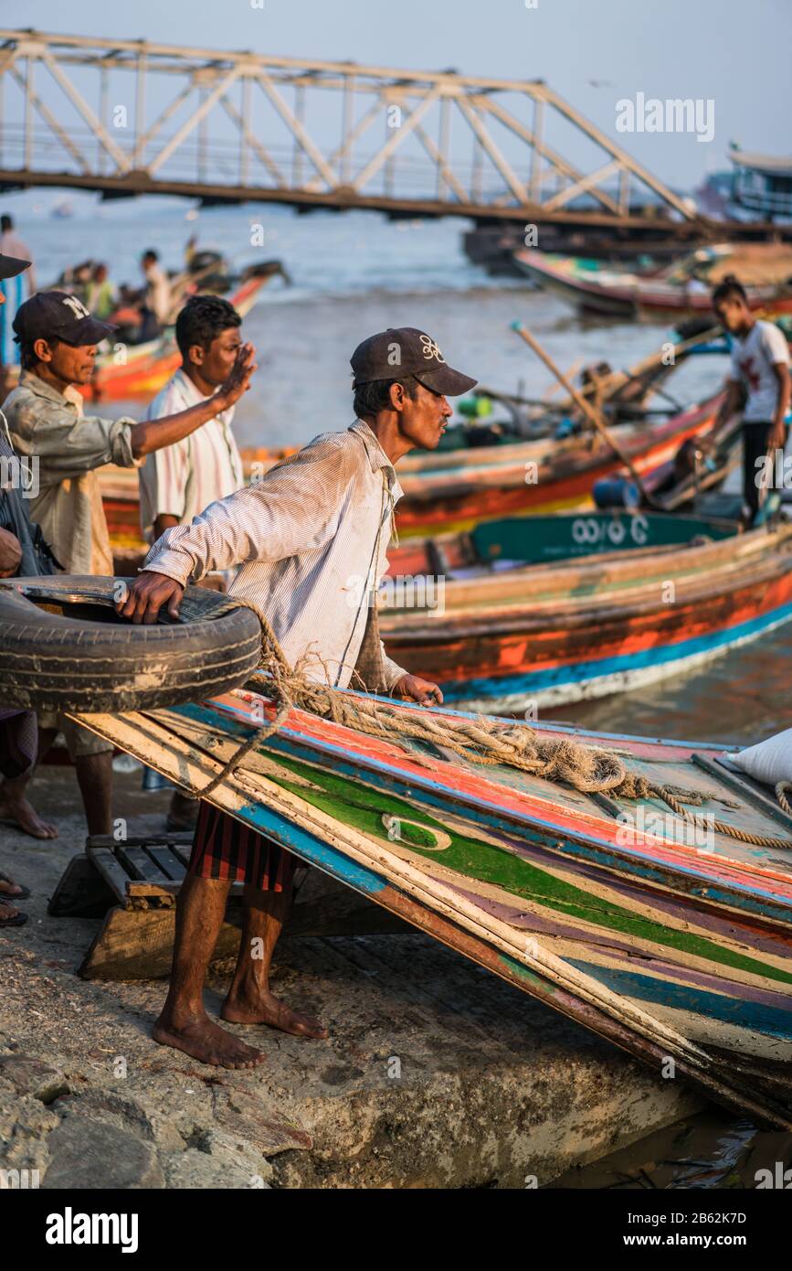 Yangon river delta hi-res stock photography and images - Alamy