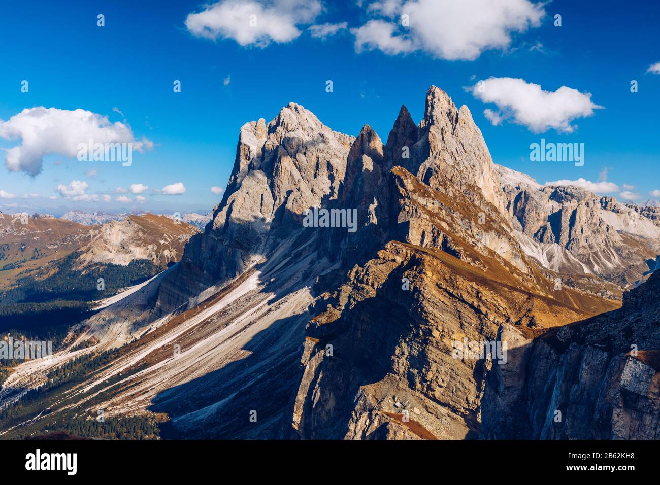 Panorama from seceda mountain hi-res stock photography and images - Alamy