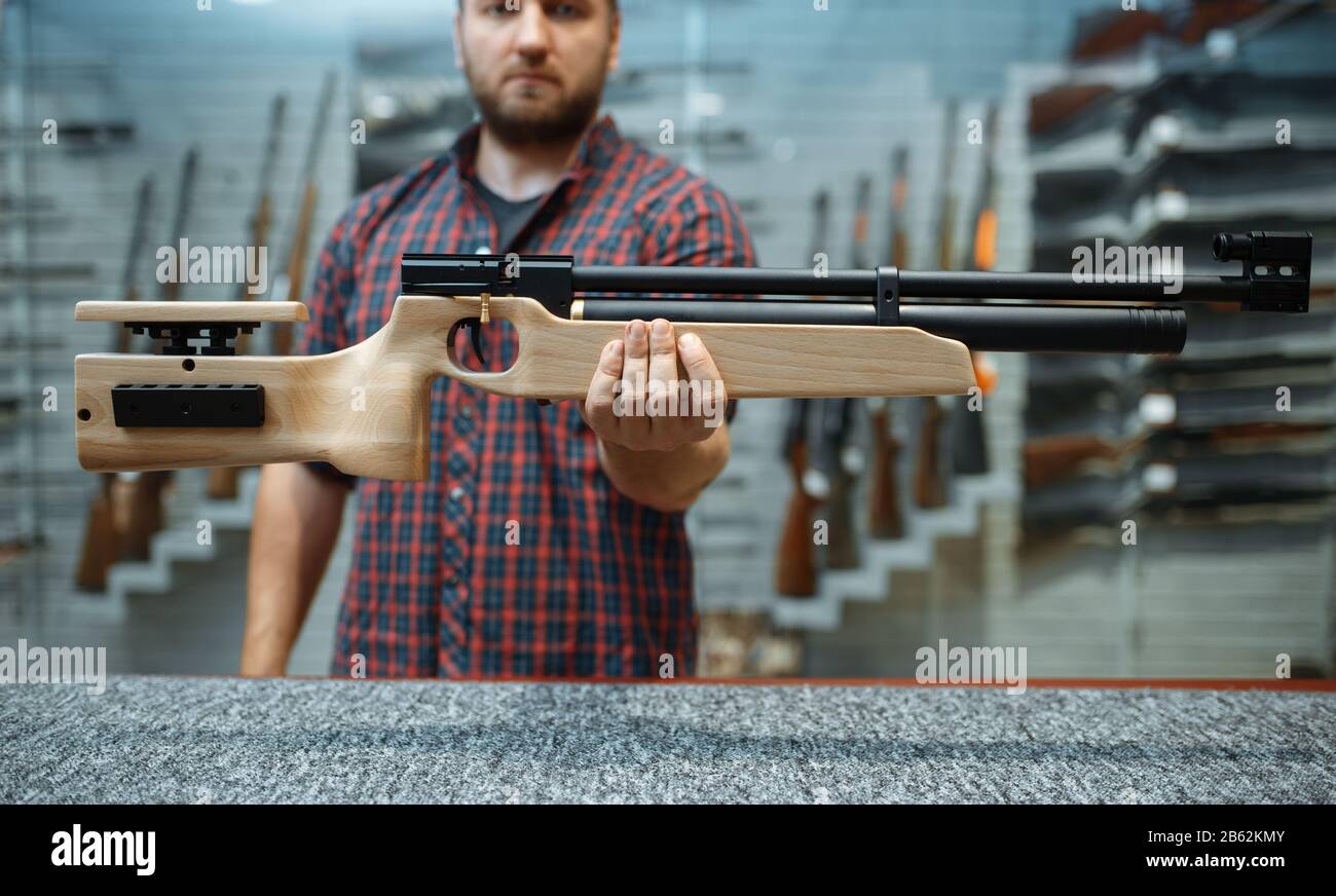 Pneumatic weapon hi-res stock photography and images - Alamy