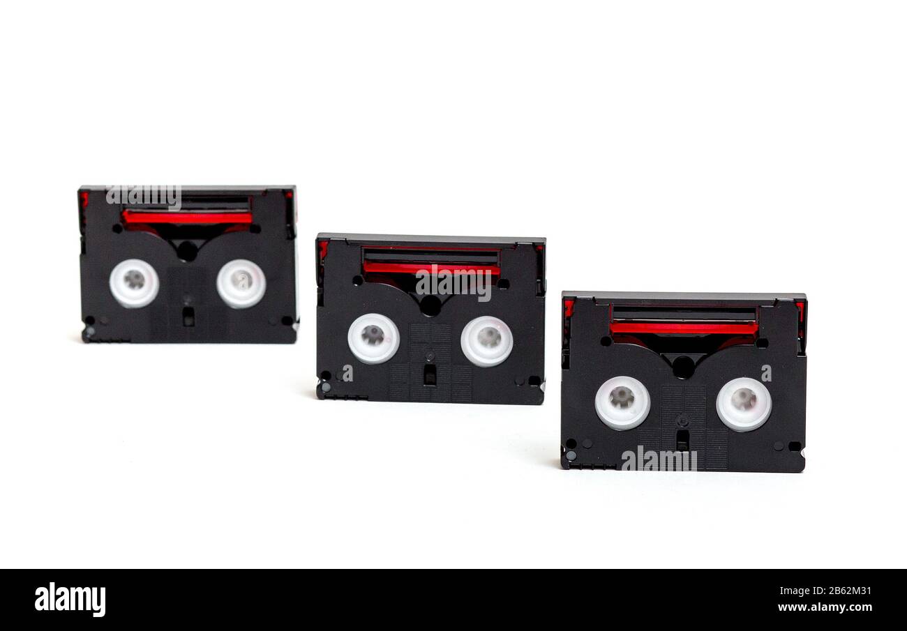 Black Vhs Cassette Tapes High Resolution Stock Photography and Images ...