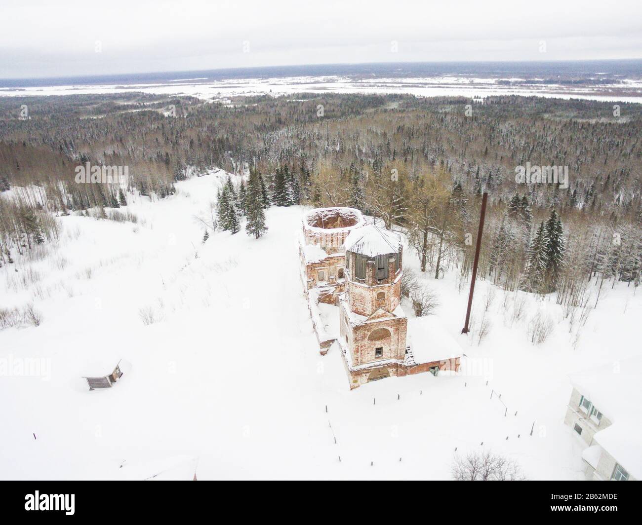 Abandoned monastery hi-res stock photography and images - Alamy