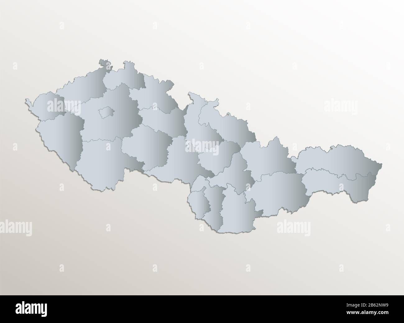 Czechoslovakia map hi-res stock photography and images - Alamy