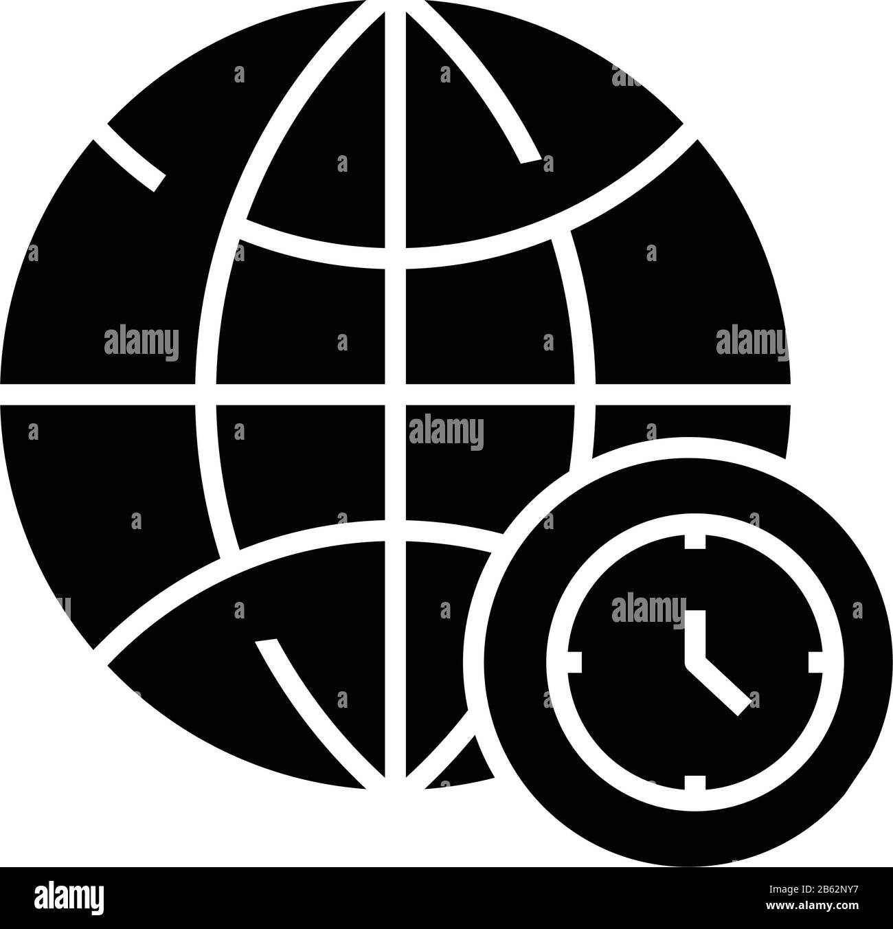 International time zones map Black and White Stock Photos & Images - Alamy