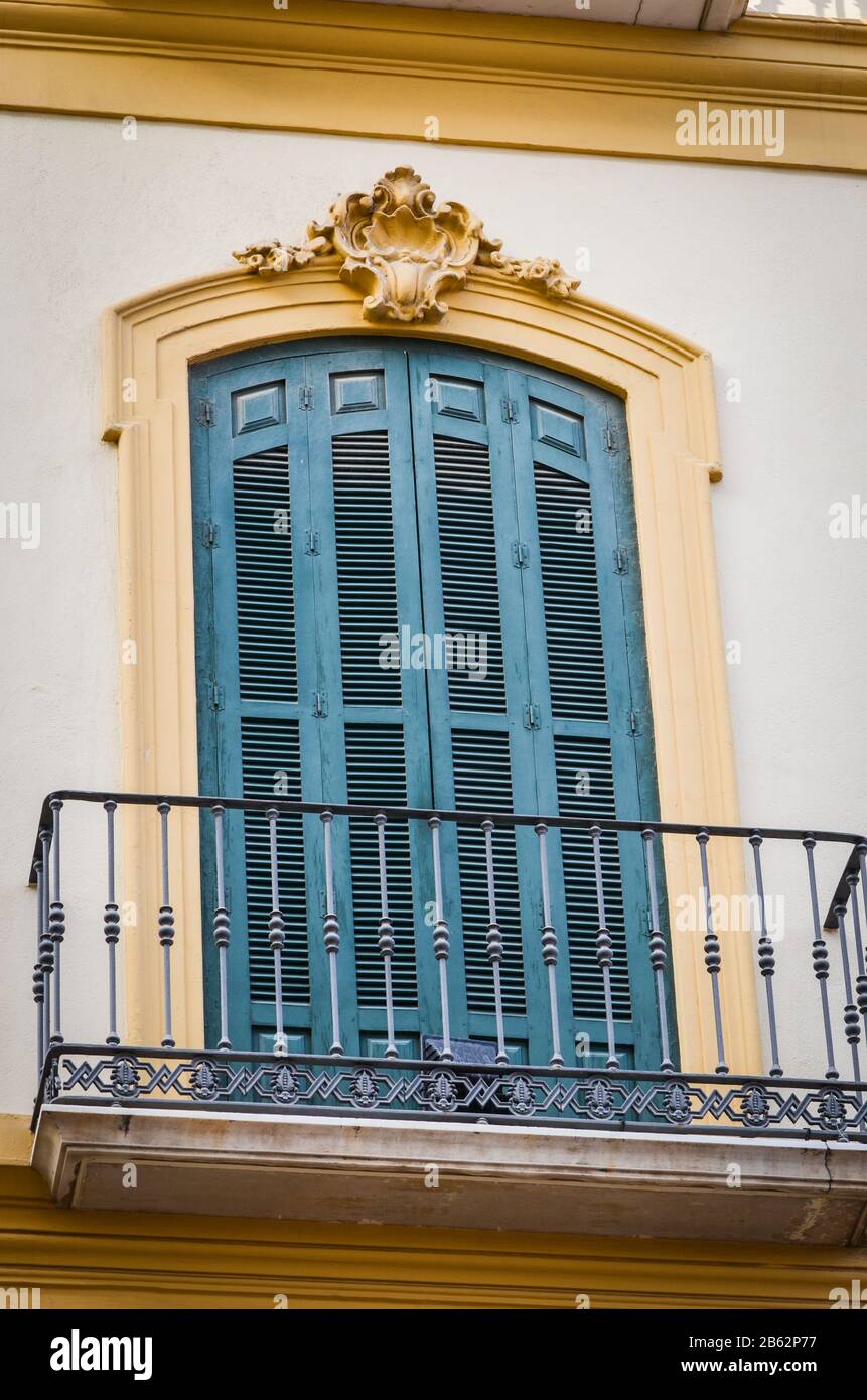 close up view of the historical streets of the spanish cities ...