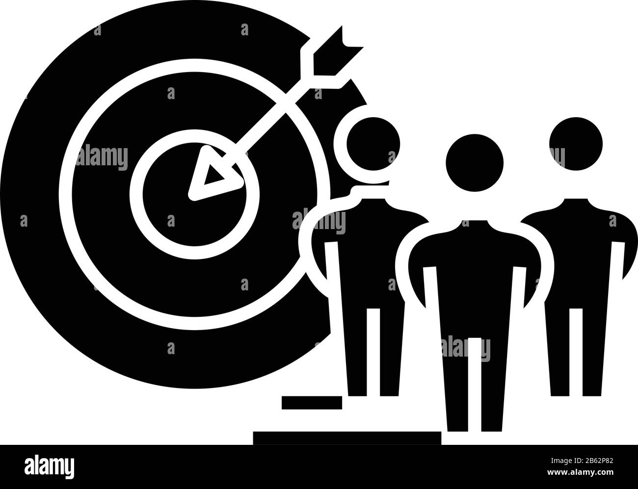 Company targets Stock Vector Images - Alamy