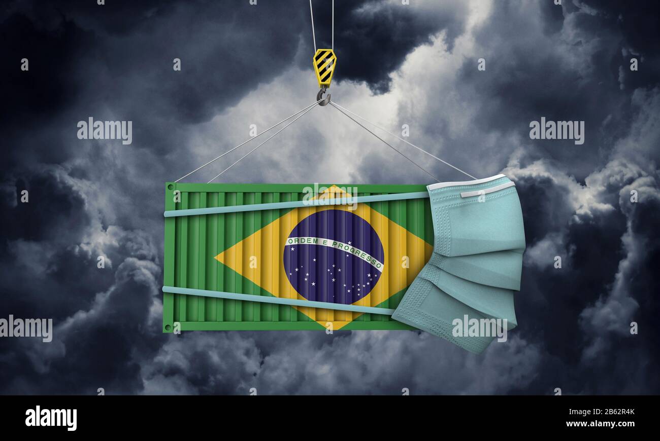 Brazil shipping container hi-res stock photography and images - Alamy