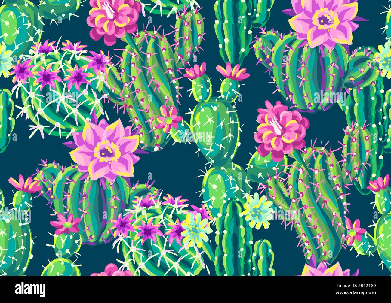 Cactus thorn pattern Stock Vector Images - Alamy