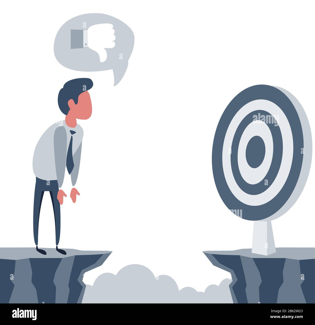 Person looking down at object Stock Vector Images - Alamy