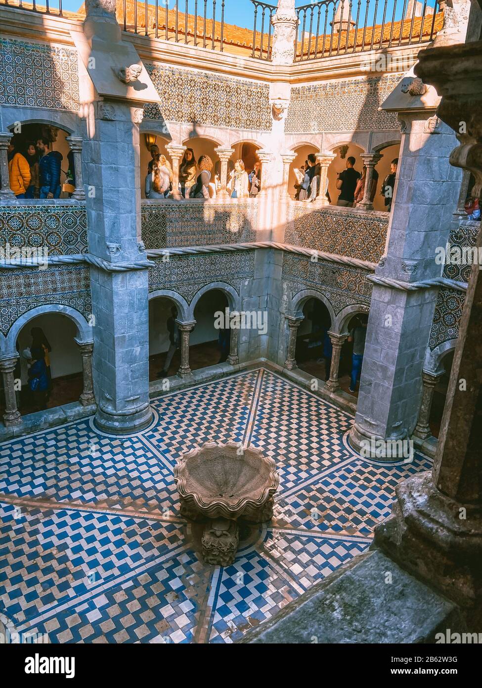 Quinta da Regaleira in Sintra Portugal Stock Photo - Alamy