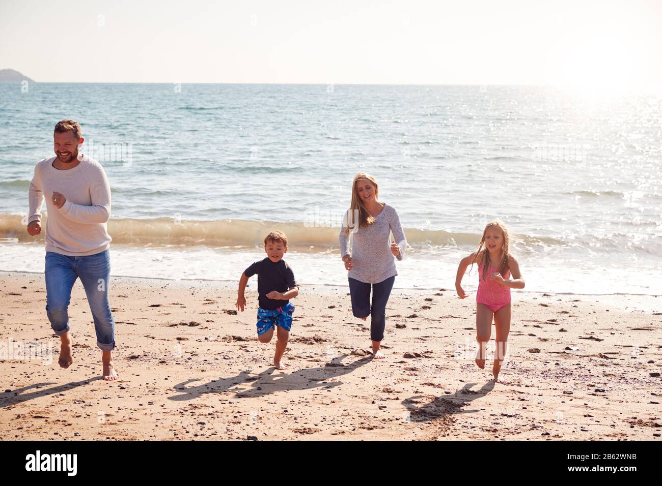 Child Running Away From Parent High Resolution Stock Photography and ...